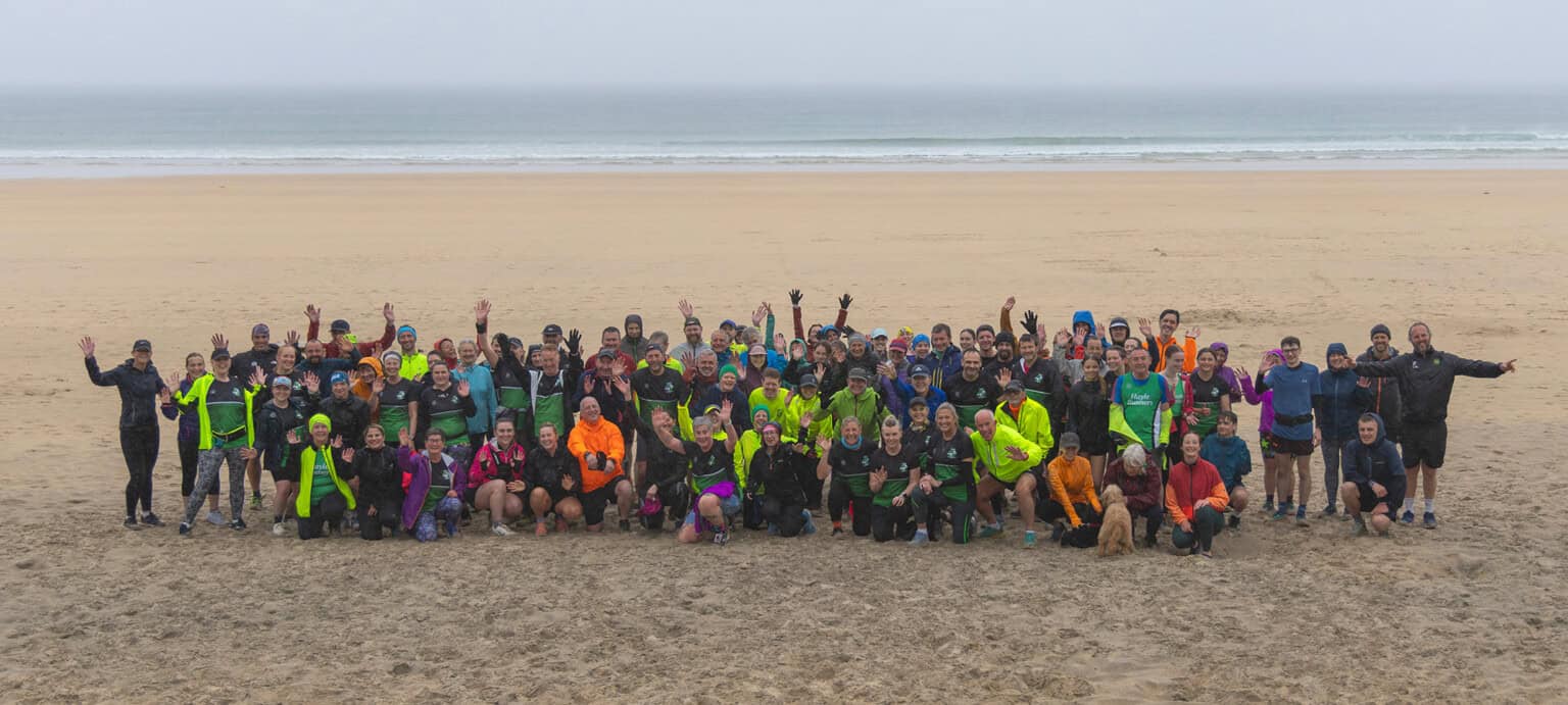 A damper Beach Invasion this year... - Hayle Runners